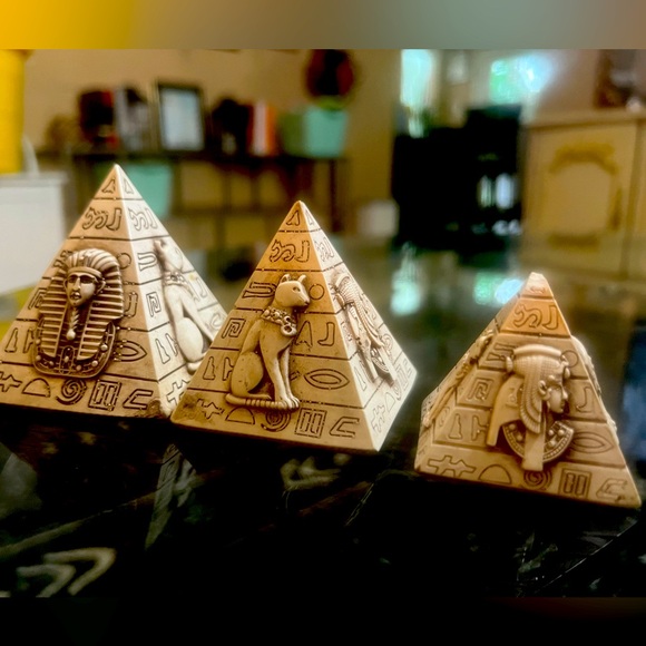 Art | Ancient Egyptian Pyramid Statues From Egypt | Poshmark